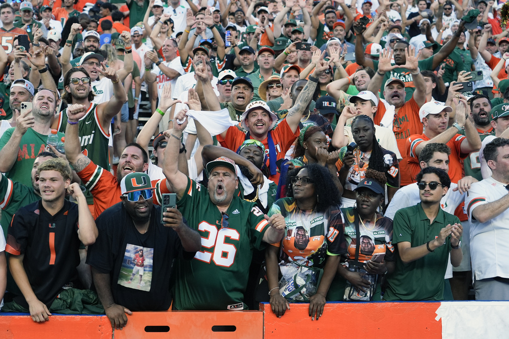 QB Cam Ward rips the Swamp following No. 19 Miami’s 41-17 victory and ...